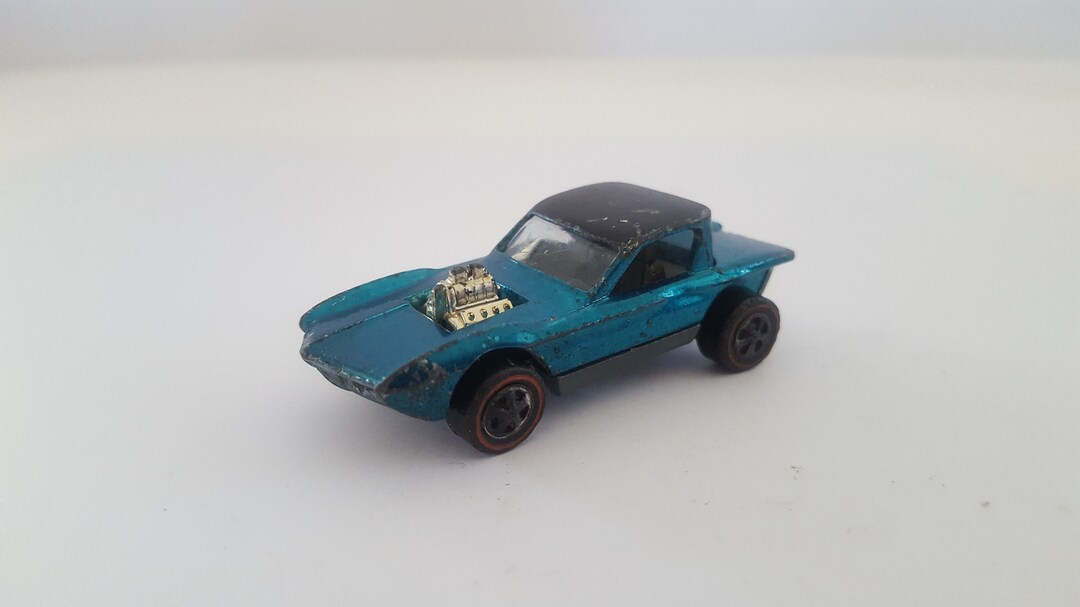 Vintage 1967 Hot Wheels Python: Aqua Blue Redline Toy Car - Etsy