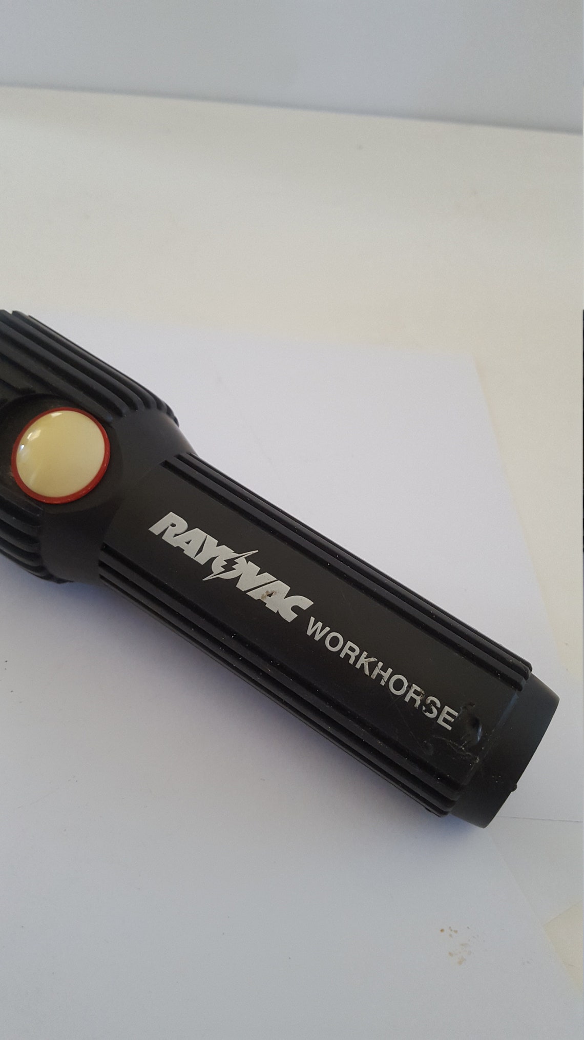 Vintage 1980 Ray-o-vac Workhorse Flashlight Excellent | Etsy
