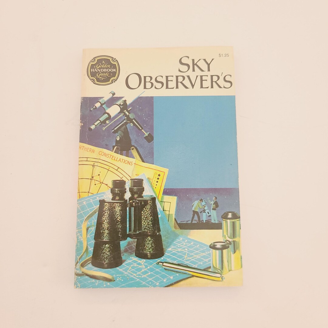 Vintage 1965 Printing A Golden Handbook Guide for Sky Observers ...