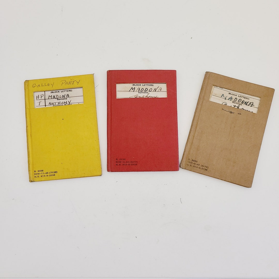 Vintage WWII Ephemera From a Royal Canadian Navy Sailor, Barracks ...