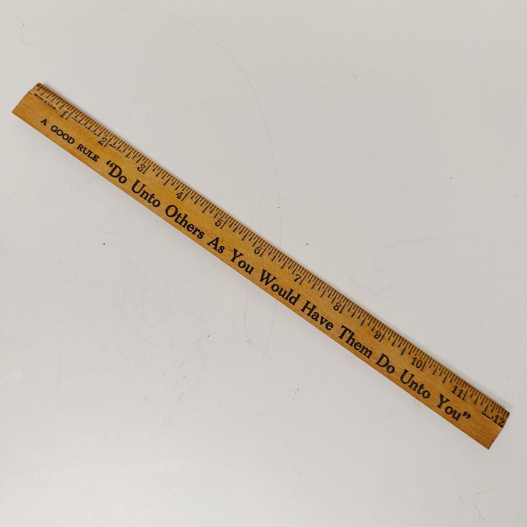 Vintage 1938 Coca Cola Advertising Ruler: Golden Rule, New Old Stock - Etsy