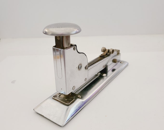 Vintage Ace Fastener Corp, No 102 ace Stapler, 1935 Design, Chrome ...