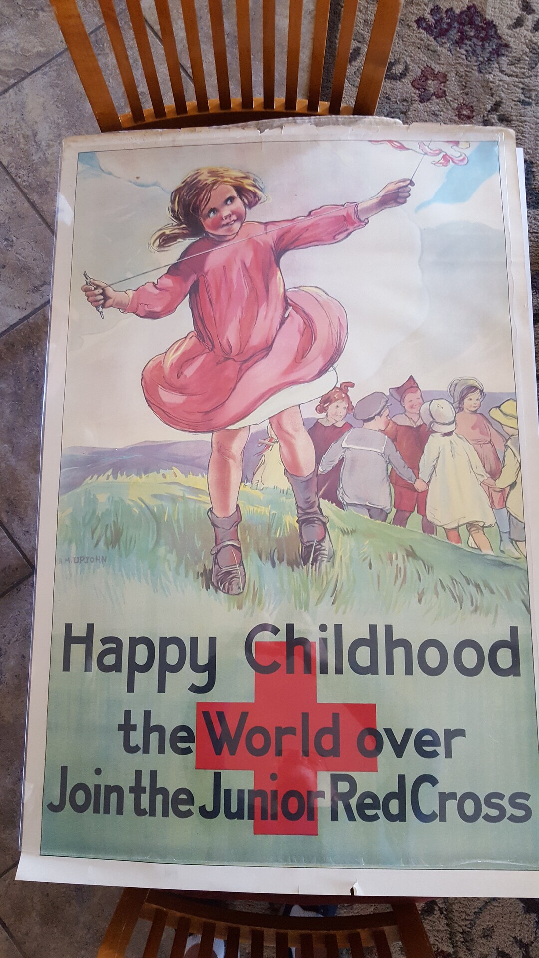 1919 Red Cross Recruiting Poster: Anna Milo Upjohn Illustration - Etsy