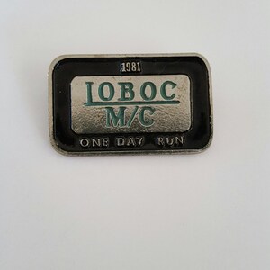 Vintage Rare and Historic 1982 Gay Motorcycle Club Pin, LOBOC M/C Club ...