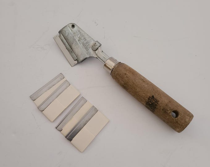 Vintage Late 1970's Razor Blade Scraper Made by Warners, Cleane Made in ...