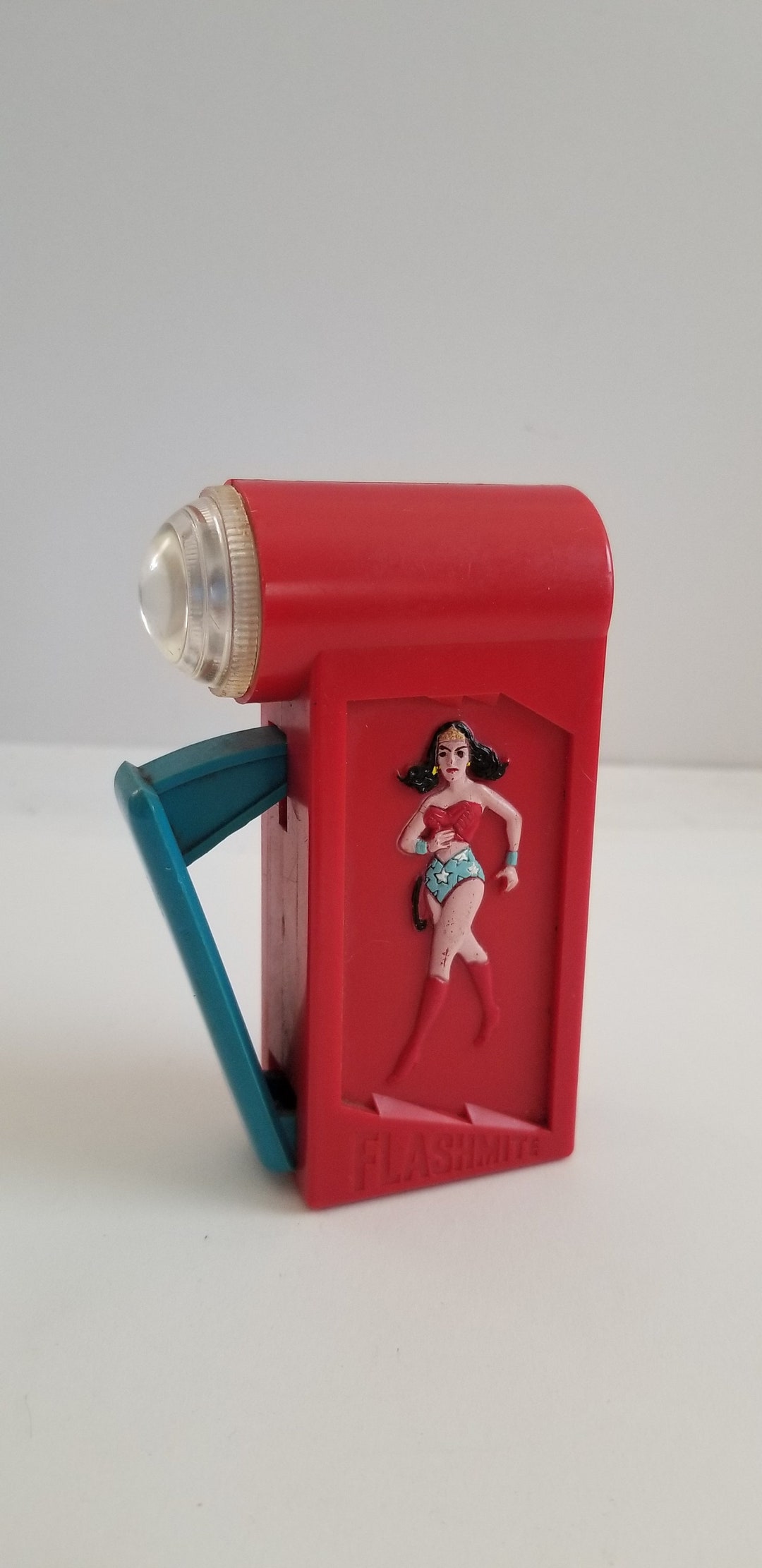 Vintage 1976 Wonder Woman Flashlight - Janex Corp Flashmite (non ...
