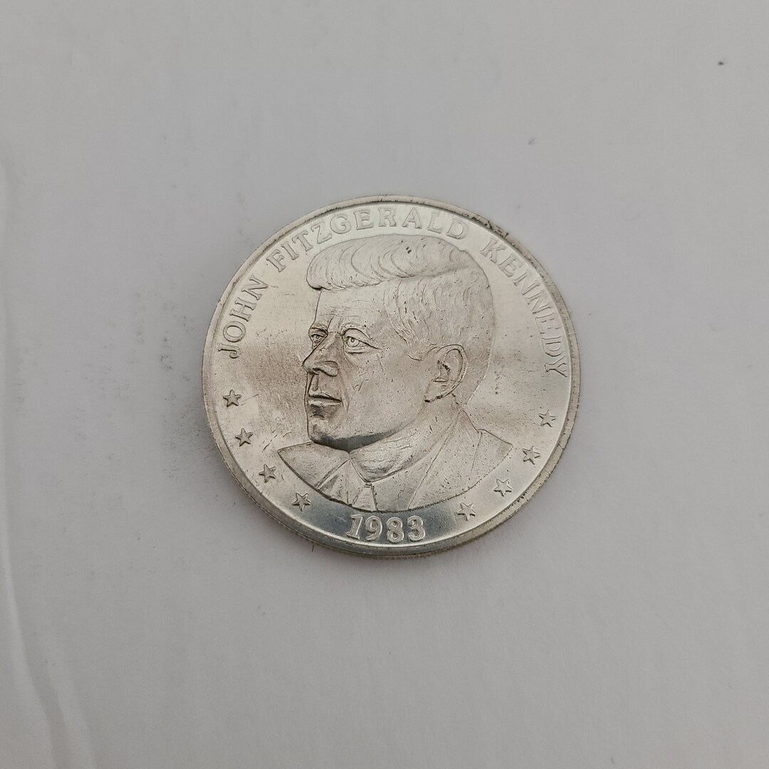Vintage 1983 JFK Memorial Coin: Double Eagle Presidential Token - Etsy