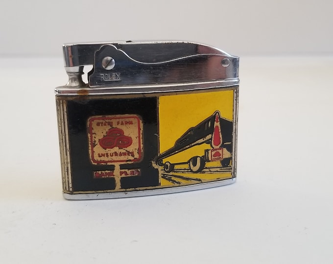 Vintage Early 1960's Rolex Super Automatic Deluxe Lighter Made in Japan ...