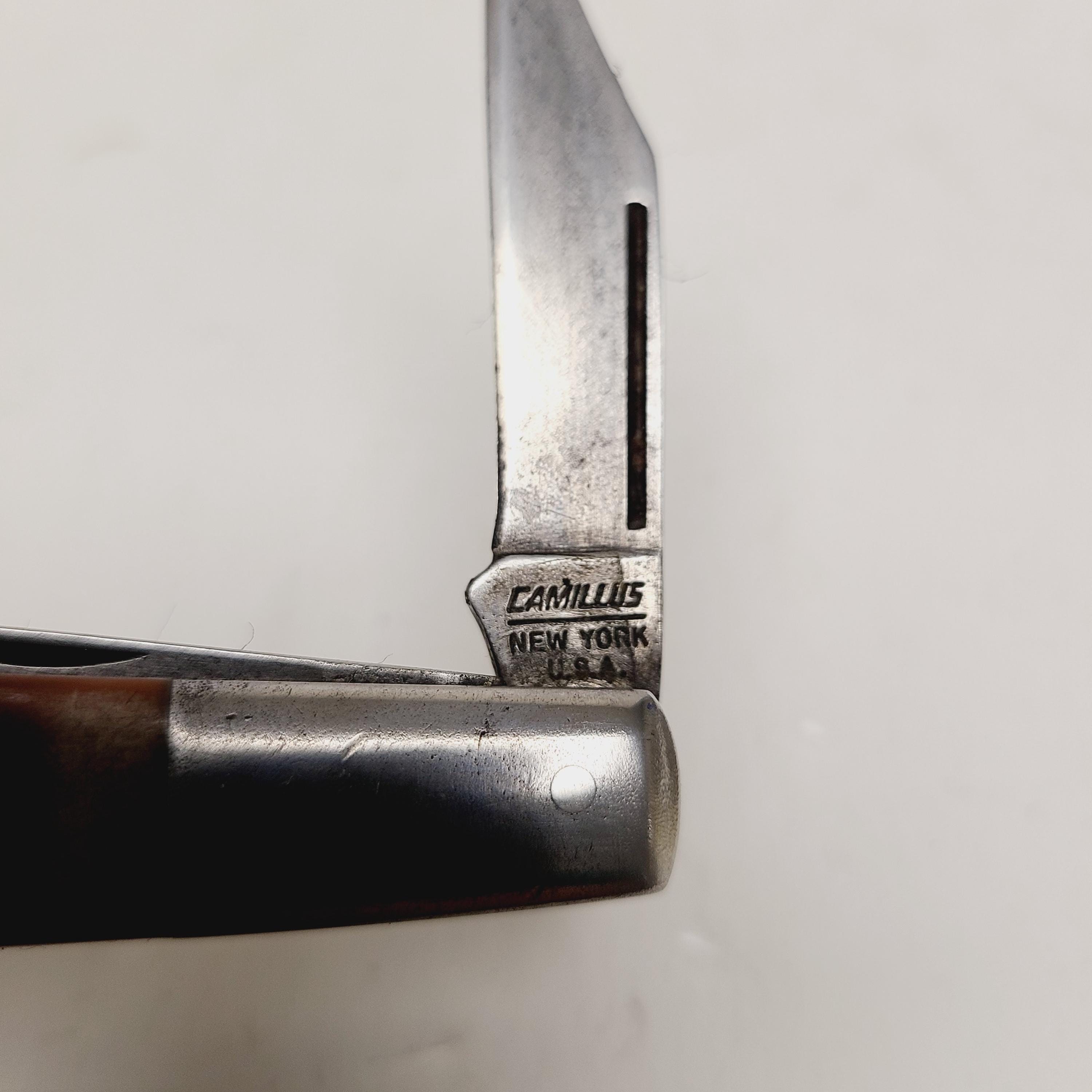 Vintage "barlow" Circa 1980's No.51 by Camillus Cutlery Knife, Well ...