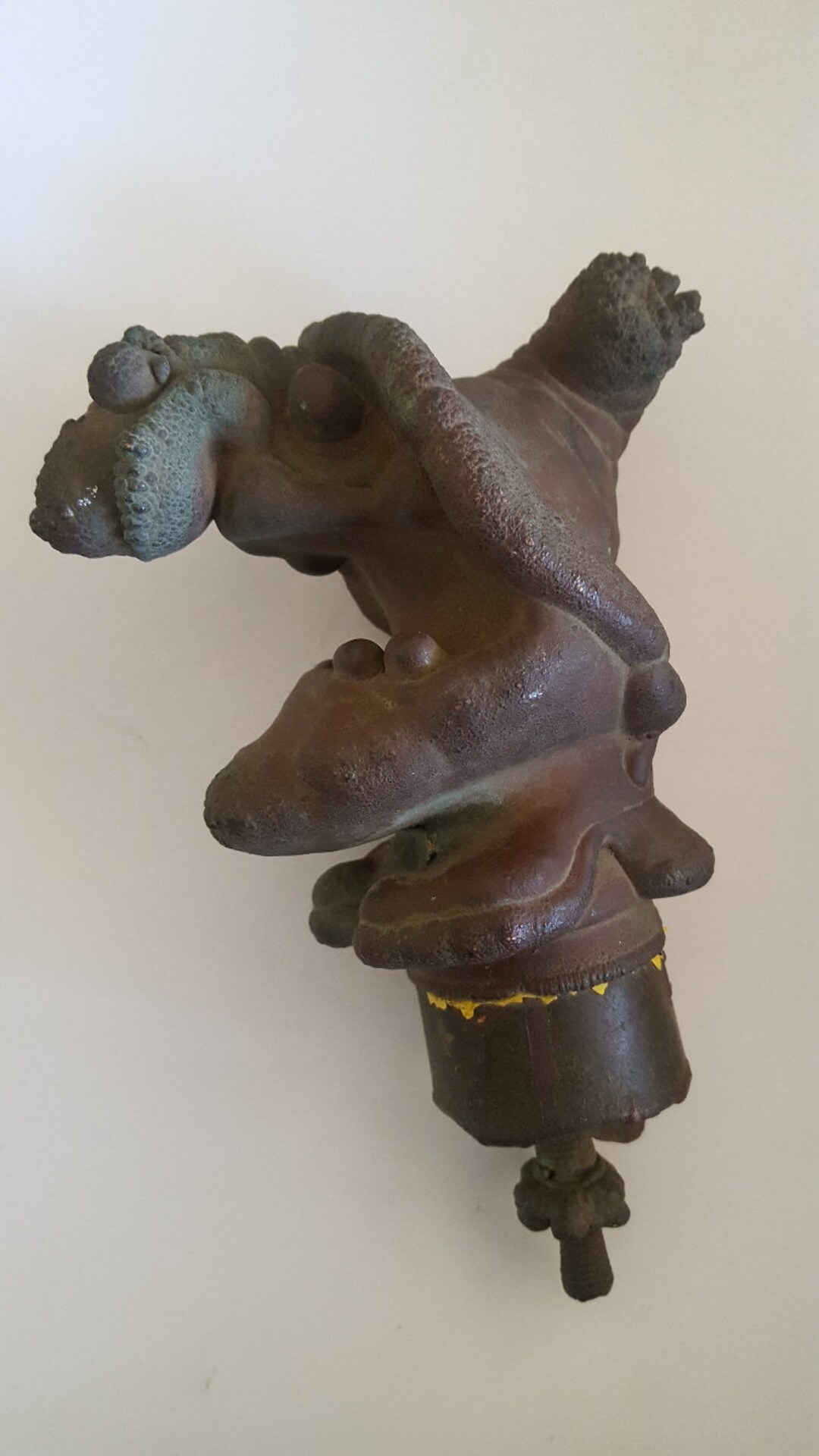 Vintage Brass Mattel Squishies Prototype Mold: Grotesque Witch Art - Etsy