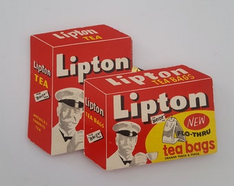Vintage Lipton Tea | Etsy