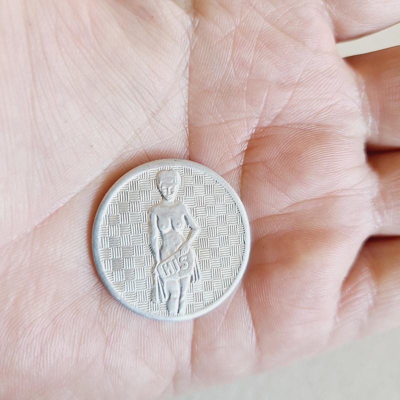 Naked Lady Coin - Etsy
