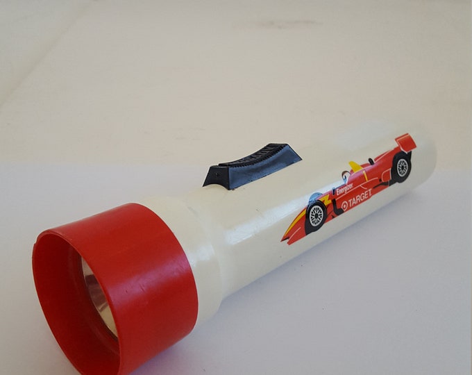 Vintage Circa 1990's Plastic Eveready Working Flashlight, Takes 2 D ...