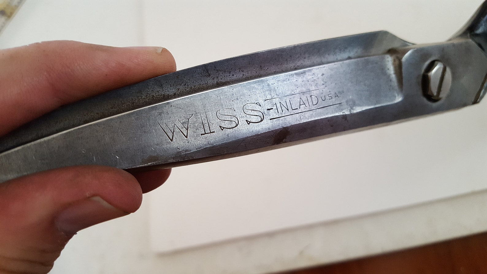 Vintage pair of Wiss Industrial Inlaid No. 20W scissors shop | Etsy