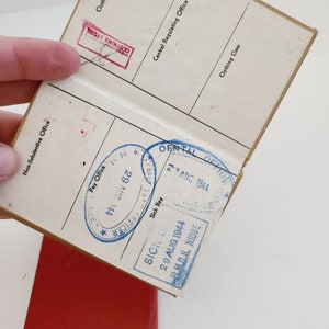 Vintage WWII Ephemera From a Royal Canadian Navy Sailor, Barracks ...