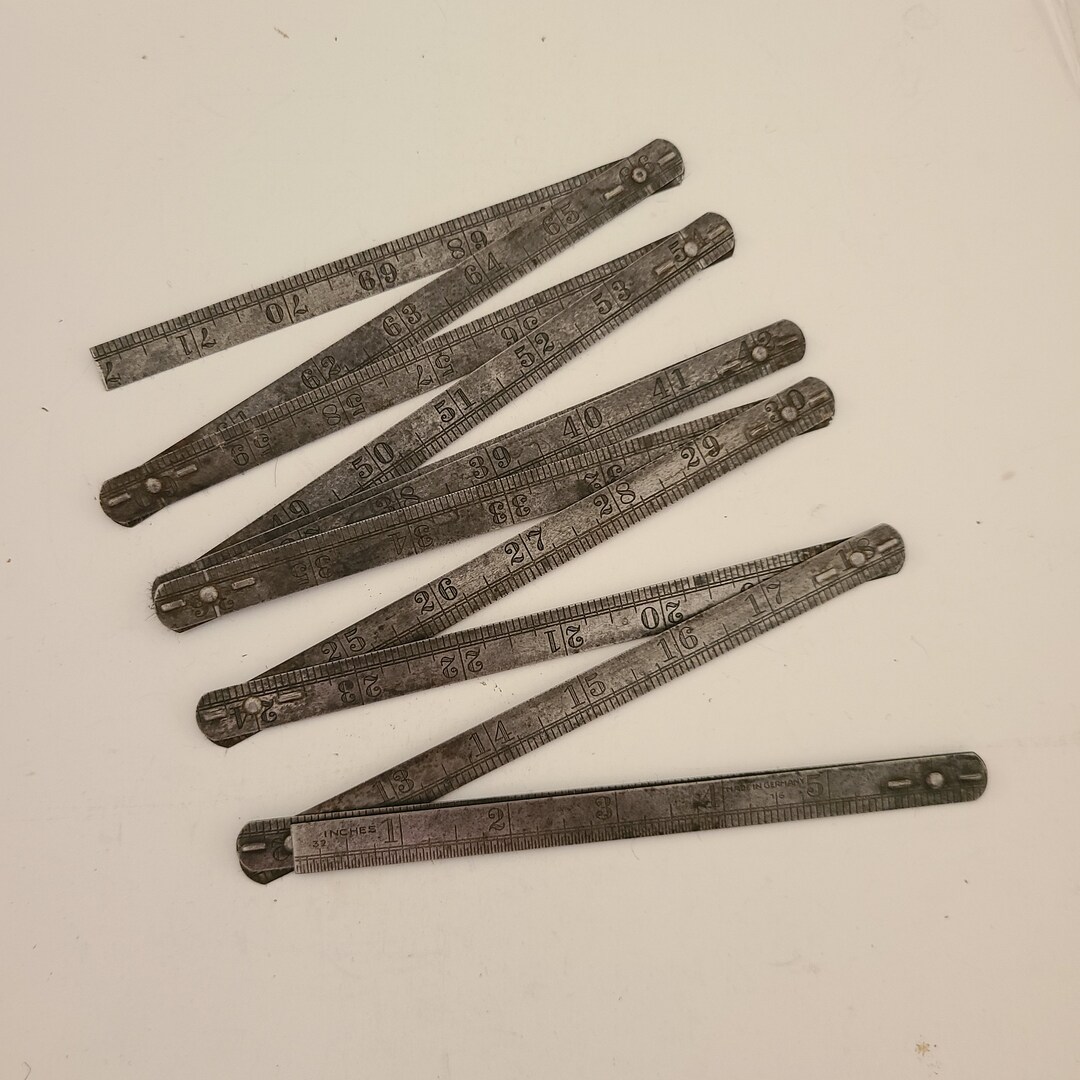 Antique Early 1900's German Folding Masonry Ruler 72" Unmarked Other ...