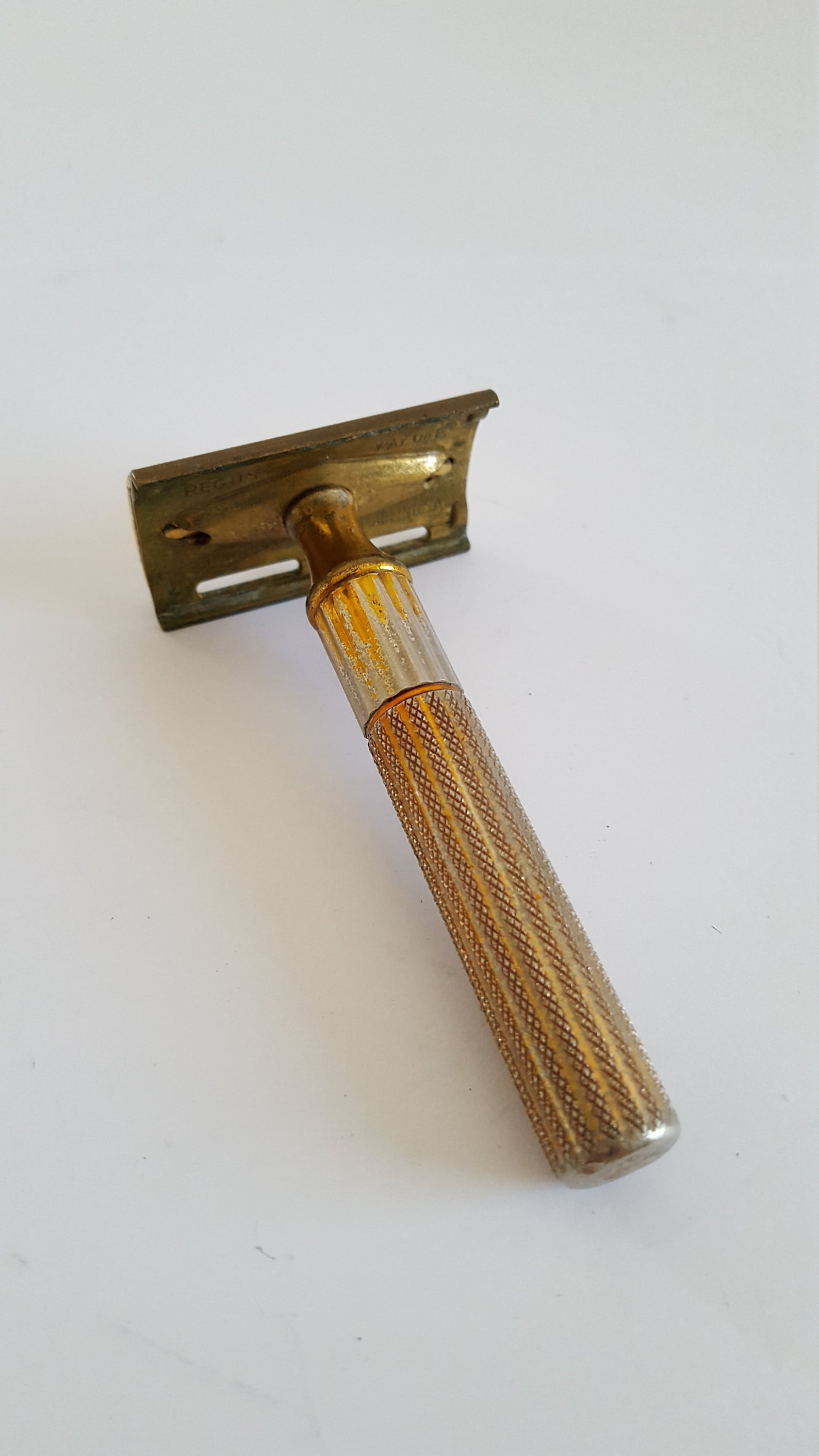 Vintage Circa 1947-1950 Gillette Gold Tech Safety Razor Good | Etsy