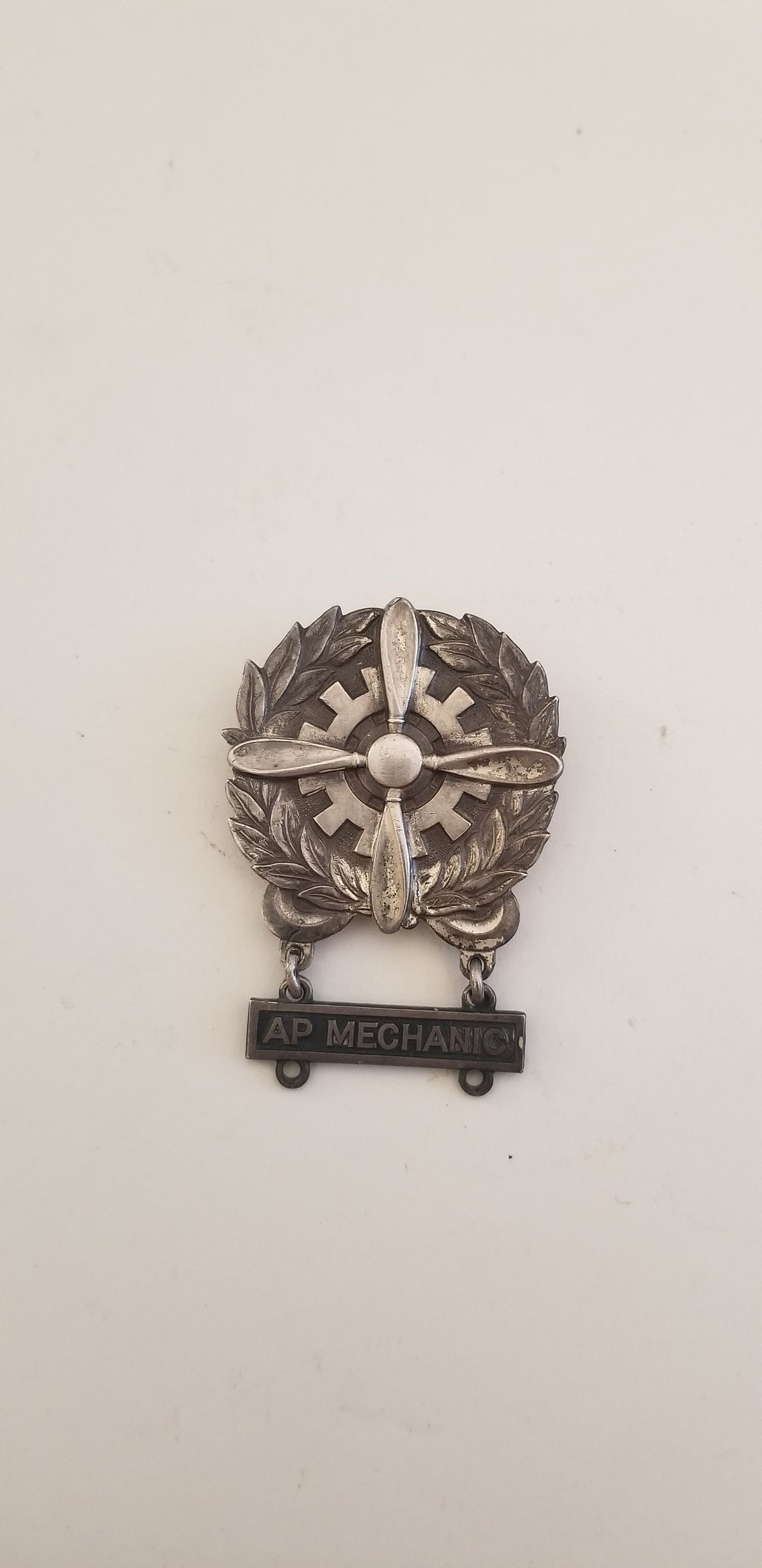 Vintage WWII Era US Army Air Forces Technician Badge "ap Mechanic ...