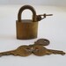 Vintage Circa 1960's to 1980's Brass US Navy Sea Bees Padlock, American ...