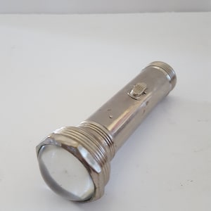 Vintage Circa 1930 Art Deco Beauty, Beacon Electric Company Flashlight ...