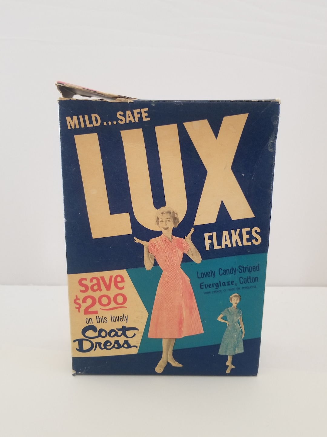 Vintage Circa 1950's 3/4 Full Box of Lux Soap Flakes. Good Condition ...