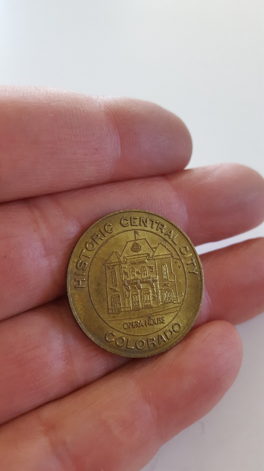 Vintage Circa 1960's "good Luck" Souvenir Coin From Central City ...