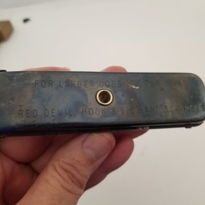 Vintage Early 1960's Red Devil Hook Scraper No.15 Paint Scraper, Union ...