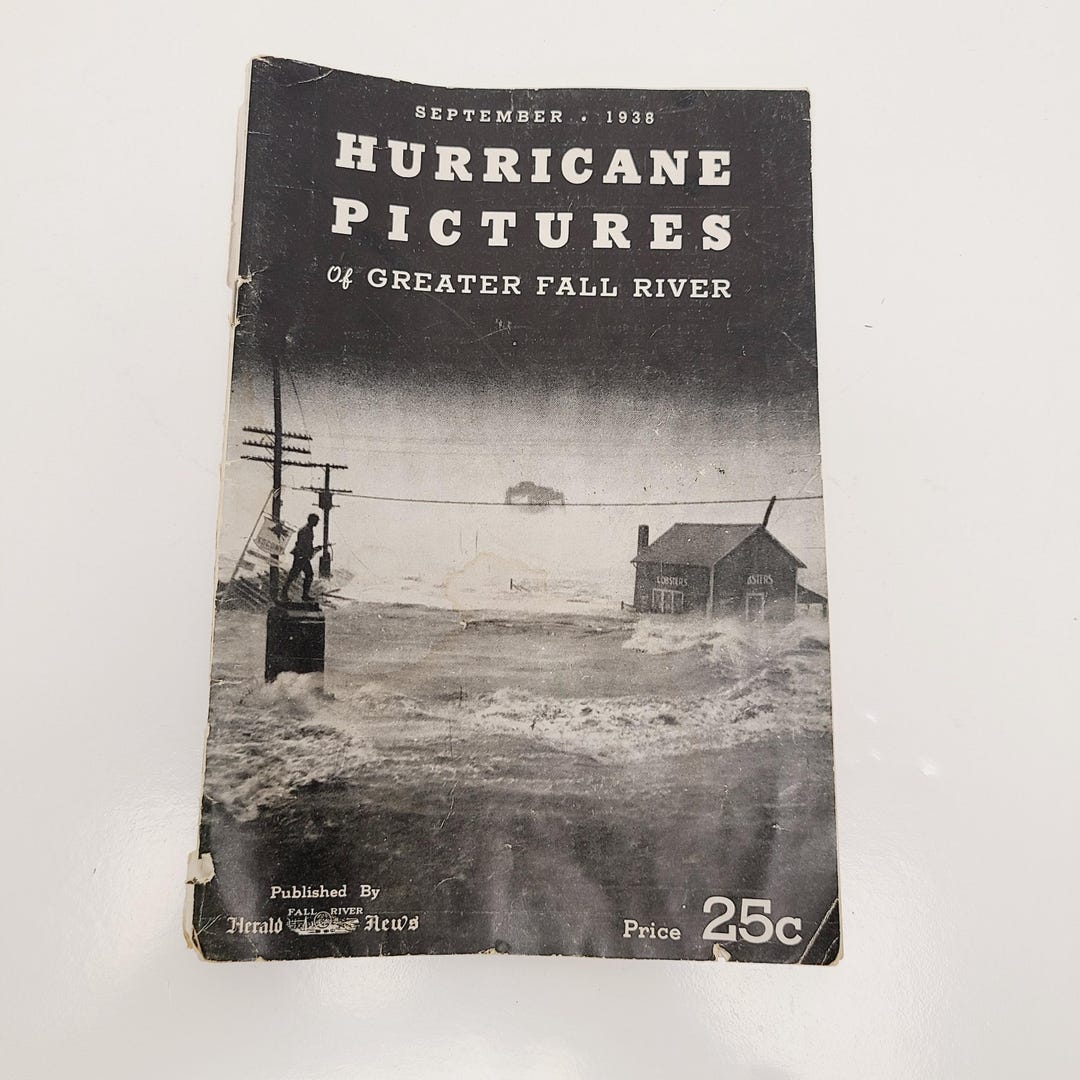1938 Hurricane Photo Booklet: Fall River Herald News, Massachusetts - Etsy