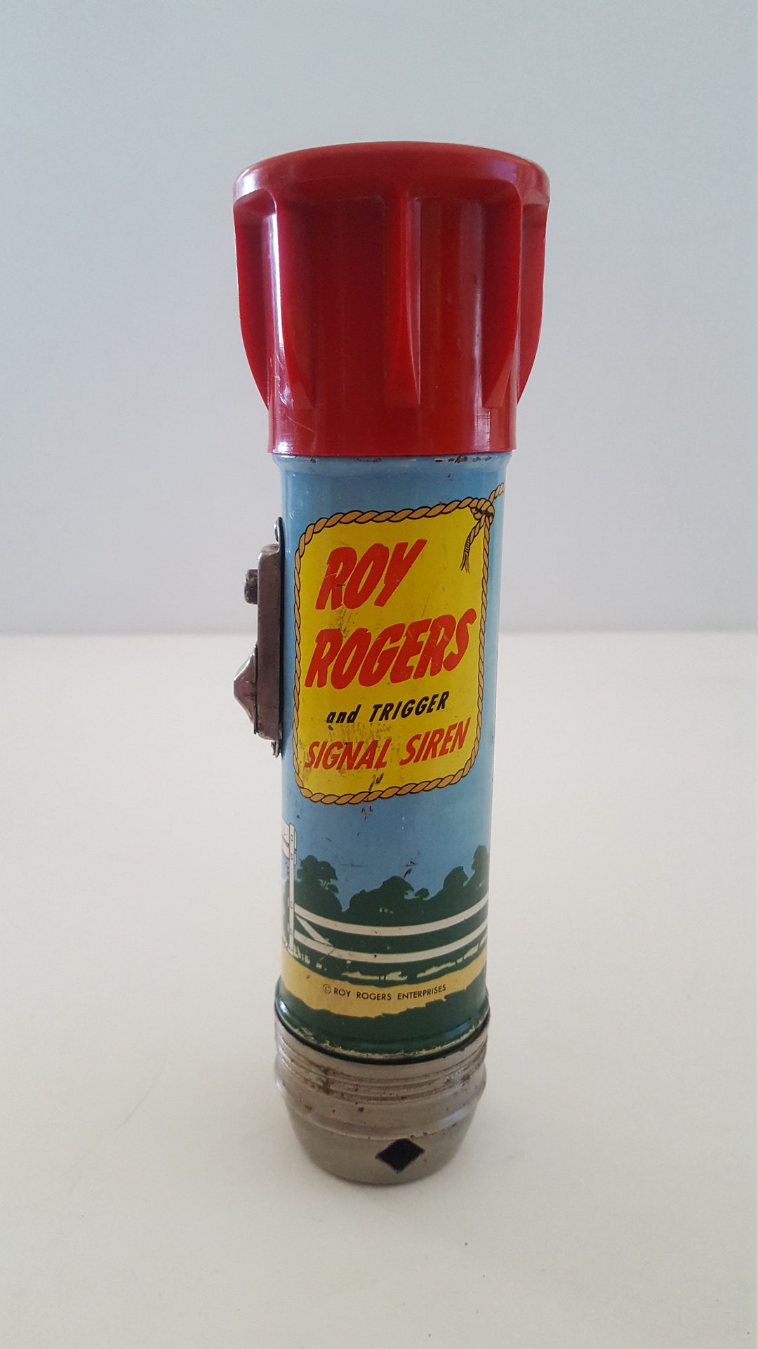Vintage Circa 1954 Usalite Roy Roger's and Trigger RR22 Flashlight W ...