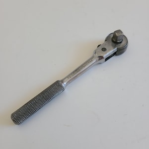 Vintage Circa Late 1950's Proto Tools 4750 1/4" Ratchet, Nice Working ...