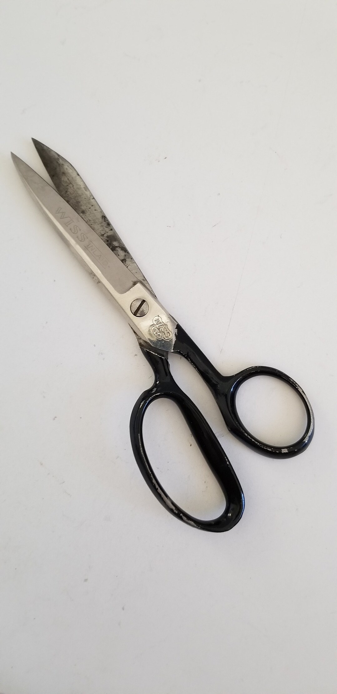 Vintage Circa 1960's Wiss Inlaid No.36 Straight Trimmers,japanned ...