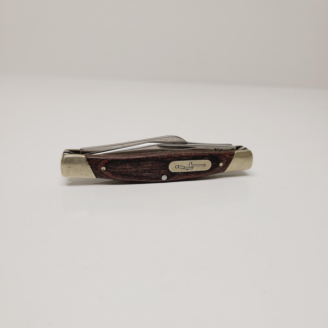 Vintage Buck Knife, Date Code 2005 Jackknife Model 373, Rosewood Scales ...