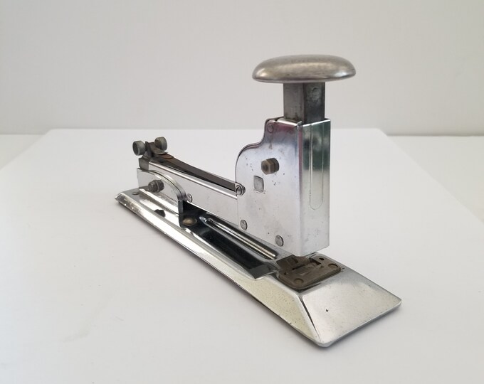 Vintage Ace Fastener Corp, No 102 ace Stapler, 1935 Design, Chrome ...