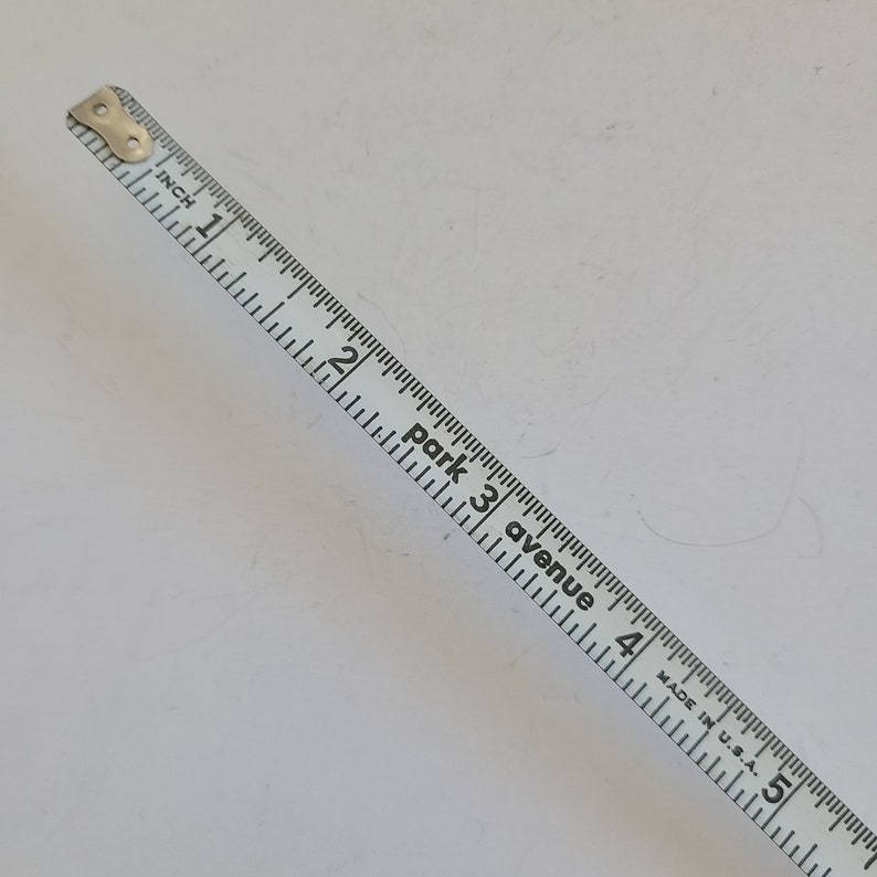 Vintage Circa 1970's Park Avenue Advertising Tape Measure Otto Ahrens ...