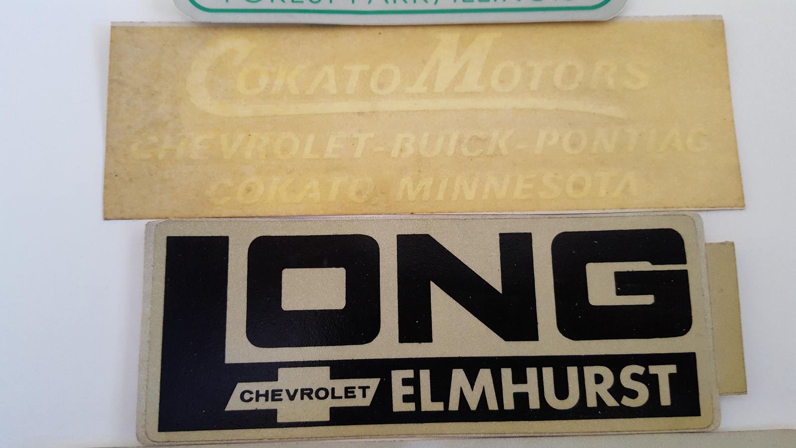 Price is for 1 Vintage Late 70's Car Dealer Stickers - Etsy