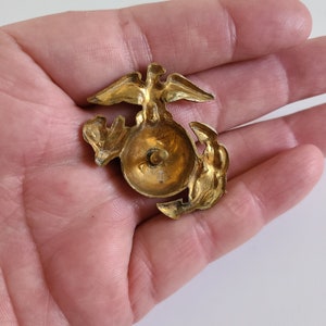 Vintage Post 1955 Fouled Eagle, Globe and Anchor United States Marine ...