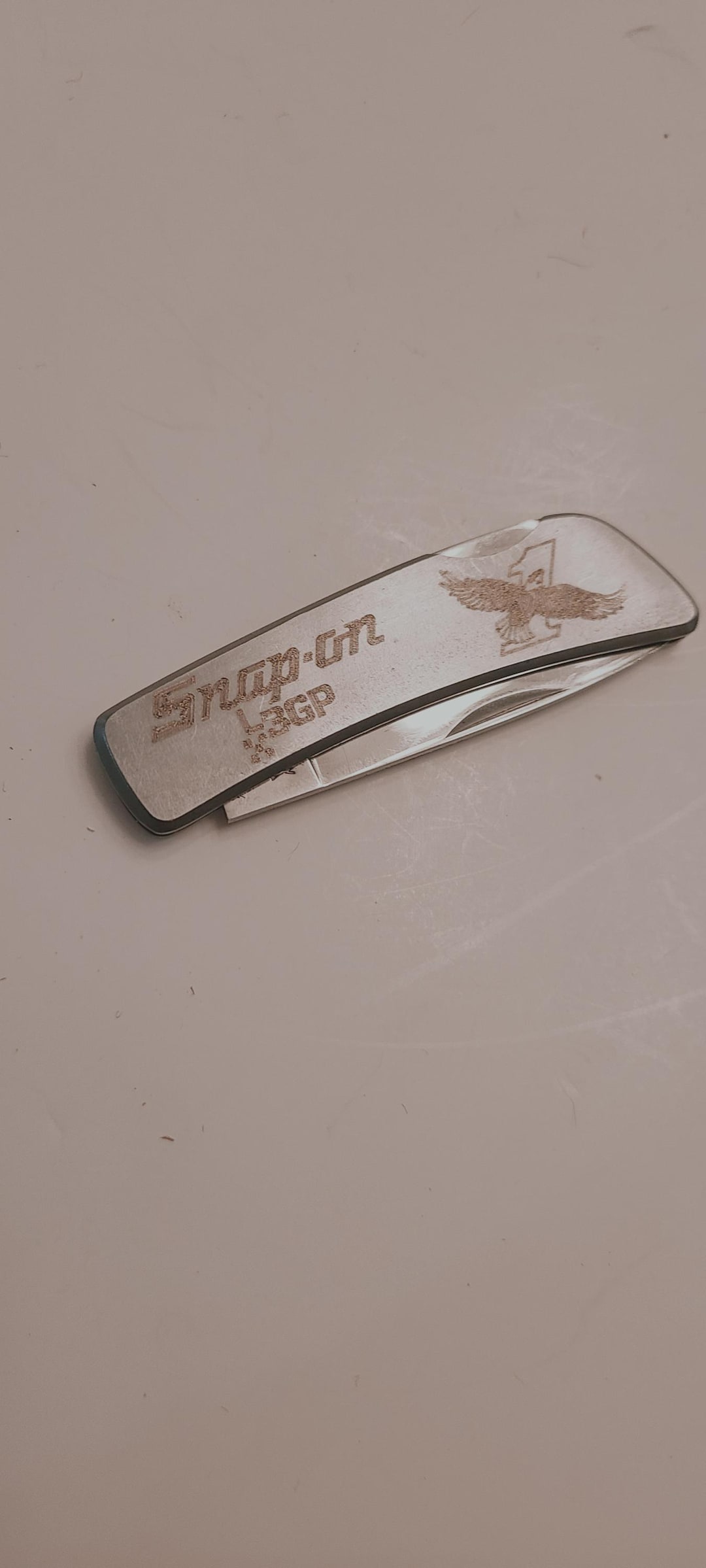 Vintage Circa 2000 Kershaw 5200 Japan Lockback Knife Snap-on Tools L3GP ...