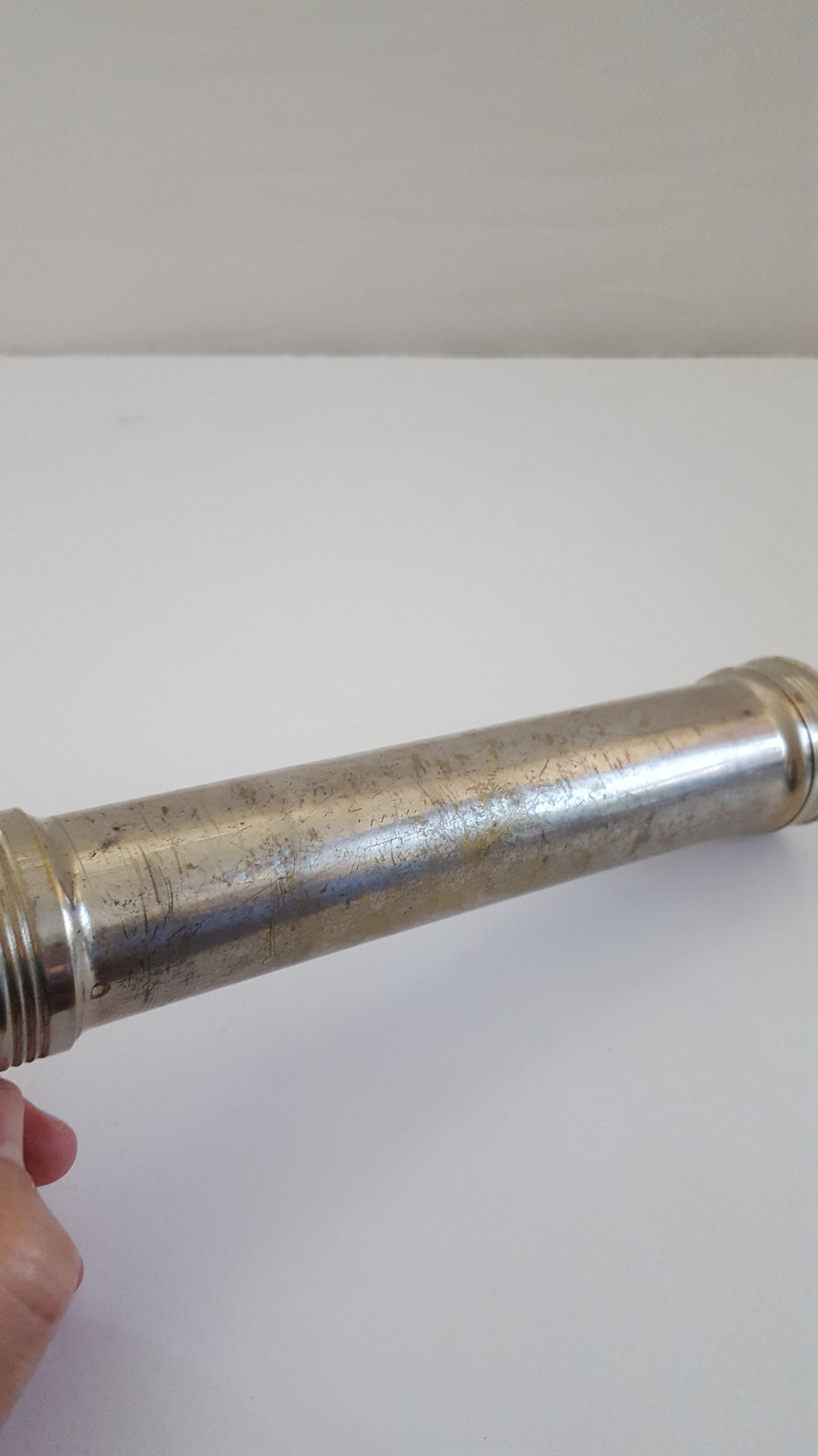 Antique 1917 French Ray-o-lite Nickel Plated Flashlight - Etsy