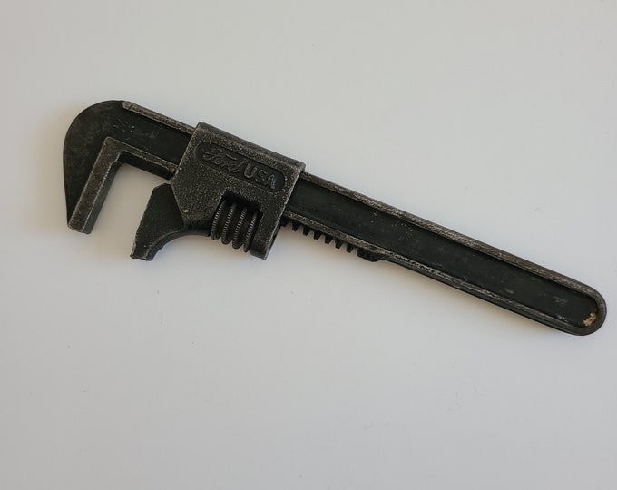 Vintage Ford Adjustable Wrench . Antique Ford Wrench . Heavy Adjustable ...