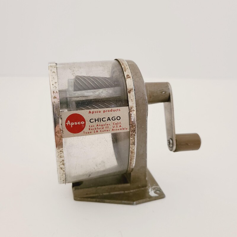 Old Pencil Sharpener - Etsy