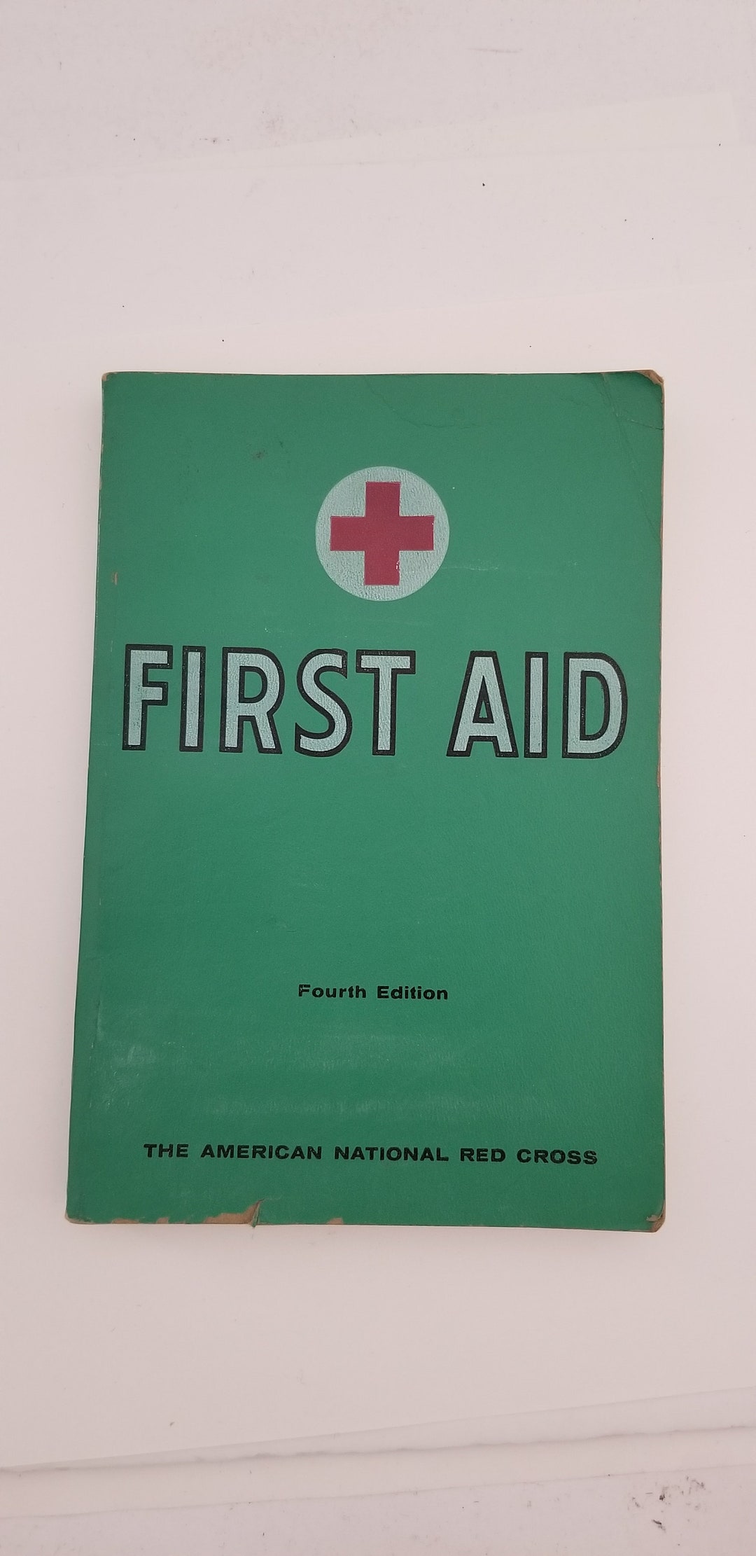 Vintage 1957 Revised Edition Red Cross First Aid Textbook, Softcover in ...