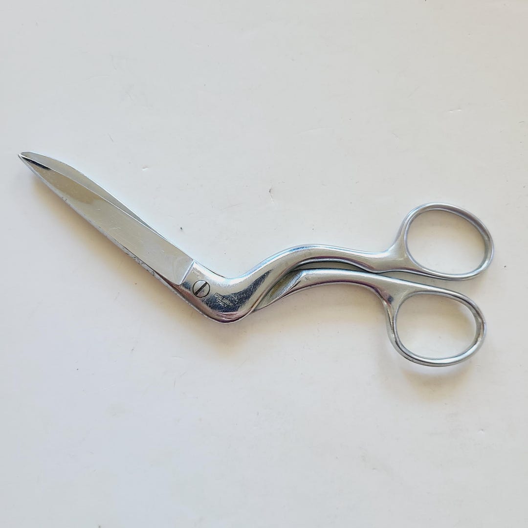 Vintage Circa 1960's Royal Supreme Italian Bent Handled Scissors Hot ...