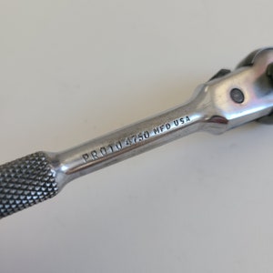 Vintage Circa Late 1950's Proto Tools 4750 1/4" Ratchet, Nice Working ...