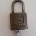 Vintage 1950's Zinc Cylinder Slaymaker Padlock, Original Aluminum Key ...