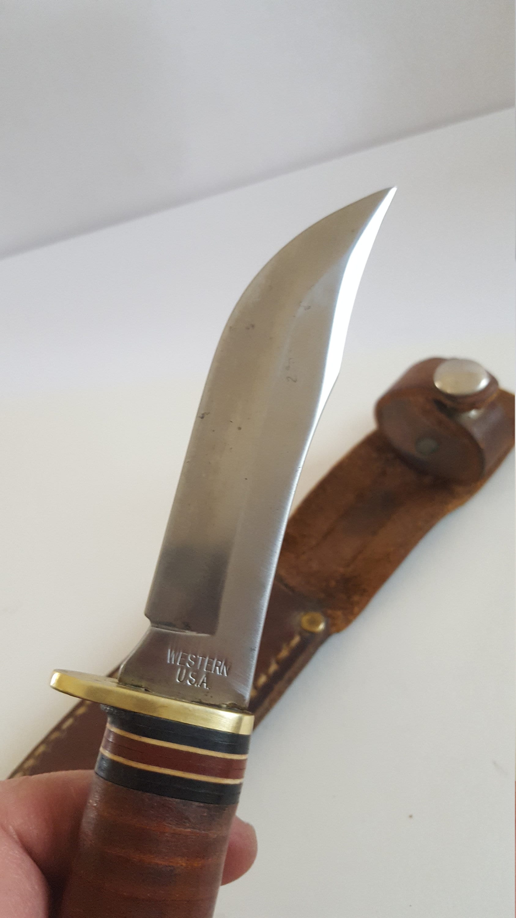 Vintage Circa 1961-1977 Western U.S.A. L66 Sheath Knife - Etsy