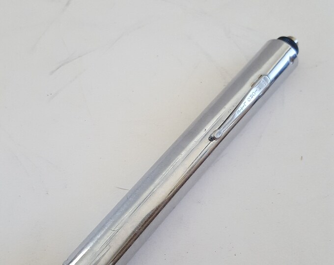 Vintage Micro Lite AA Battery Penlight Flashlight, Black On/off Switch ...