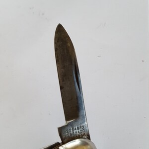 Vintage circa 1950's USA pocketknife with black plastic | Etsy