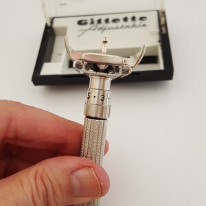 Vintage 1960 Gillette 195 Safety Razor "fat Boy" Date Code F 1 in ...