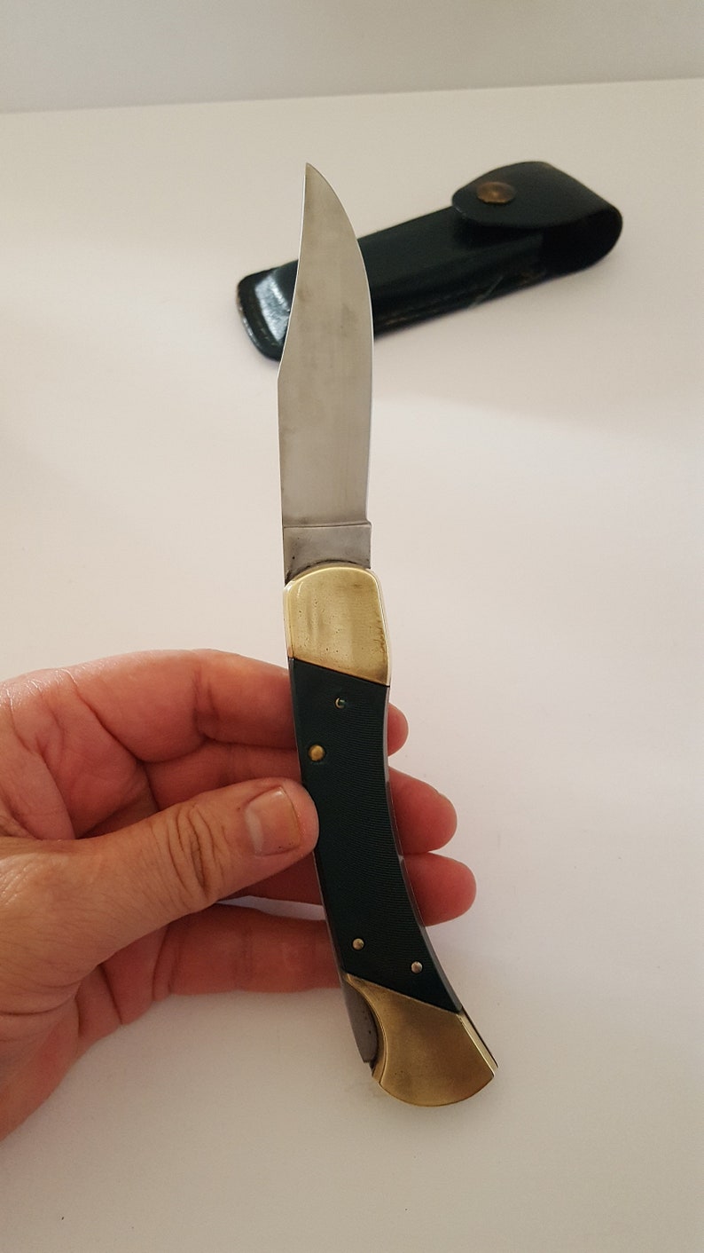 Vintage Circa 1980's Colonial LK95 Lockback Folding Knife - Etsy