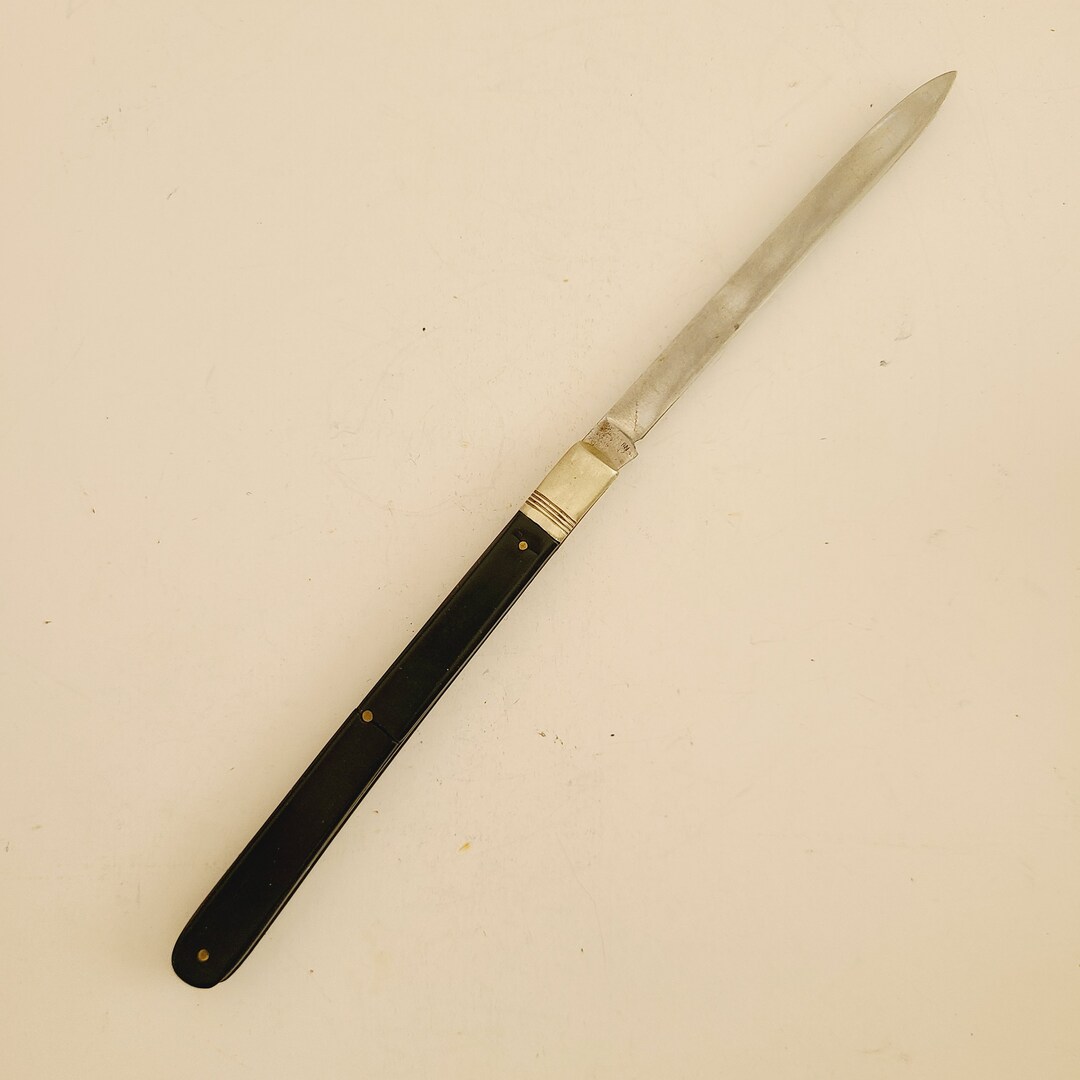 Vintage Stainless Steel Fruit Knife: Razor Blade, Scratches - Etsy